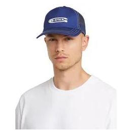 G-Star Raw Schirmm&uuml;tze G-STAR "Avernus Trucker Cap", Herren, Gr. PC, ballpen blau, 80% Baumwolle, 20% Baumwolle (Recycled), M&uuml;tzen