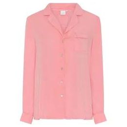 Pyjama CCDK COPENHAGEN "CCDK Copenhagen sleep shirt Josephine", Damen, Gr. XL, geranium pink, Obermaterial: 100% Lyocell, Homewear-Sets Pyjama