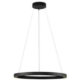 NOVA LUCE Pendelleuchte "DEOS", schwarz, 1, &Oslash; 65cm H: 300cm, 1 Stk., Leuchten, Pendelleuchte