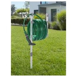 Gartenstecker Heine HOME, silberfarben, B:27cm, Gartenstecker