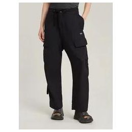 G-Star Raw Cargohose G-STAR "Summer Snow Cargohose", Damen, Gr. 28, L&auml;nge 32, dk schwarz gd, Obermaterial: 50% Baumwolle, 50% Baumwolle, Hosen Cargohose