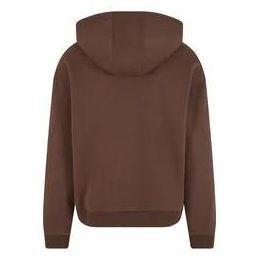 Kapuzenpullover Urban Classics "Urban Classics Fluffy Hoody", Herren, Gr. L, chocolatebraun, 70% Baumwolle, 30% Polyester, unifarben, normal, ohne Ausschnitt, Pullover Kapuzenpullover