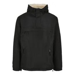 Allwetterjacke BRANDIT "Brandit Herren Windbreaker Sherpa", Herren, Gr. L, schwarz, 80% Elastodien, 20% Polyester, mehrfarbig, normal, ohne Ausschnitt, Jacken