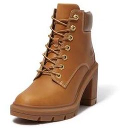 Schn&uuml;rstiefelette Timberland "ALLINGTON HEIGHTSMID LACE UP BOOT", Damen, Gr. 41,5, wheat full grain, Leder, Schuhe Schn&uuml;rstiefelette, Winterschuhe, Winterstiefel, Schn&uuml;rboots, Winterboots