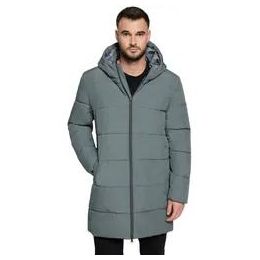 Outdoorjacke VOICE "Herren Winterjacke Wintermantel mit Kapuze", Gr. S, salvia, Obermaterial: 100% Polyester; Futter: 100% Polyester; F&uuml;llung: 100% Polyester, tailliert, Jacken Outdoorjacke