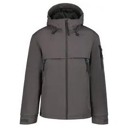 Skijacke Luhta "Luhta Softshell jacke Kotkavuori", Herren, Gr. 56, grau (bleigrau), 95% Polyester, 5% Elasthan, Jacken Skijacke