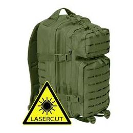 Rucksack BRANDIT "Brandit Accessoires US Cooper Lasercut medium", Gr. onesize, olive, Polyester, Rucks&auml;cke Rucksack