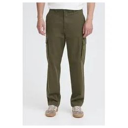 Cargohose Blend "BHNATAN CARGO", Damen, Gr. 32, L&auml;nge 32, gr&uuml;n (forest night), Web, Obermaterial: 98% Baumwolle, 2% Elasthan, unifarben, relaxed fit kn&ouml;chellang, Hosen Cargohose