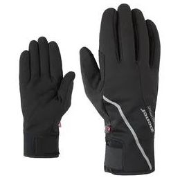 Multisporthandschuhe Ziener "ULTIMO-Z PR glove man", Herren, Gr. 6, schwarz, Materialmix, Handschuhe