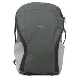 Laptoprucksack vargu "TEMS 1", Damen, Gr. B/H/T: 26cm x 44cm x 14cm, onesize, olive, fog grau, Polyethylen, Rucks&auml;cke Laptoprucksack, mit recyceltem PET