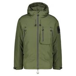 alife and kickin Winterjacke ALIFE & KICKIN "Herren MosesAK A", Herren, Gr. XL, army, 100% Polyester, Jacken Winterjacke