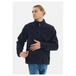 Fleecejacke WHISTLER "Pioneer", Herren, Gr. L, dunkelblau, blau, 100% Polyester, unifarben, normal, hoch geschlossener Ausschnitt, Jacken Fleecejacke, mit atmungsaktiver Eigenschaft