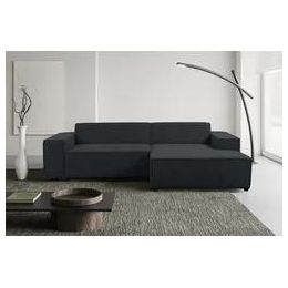 Ecksofa WERK2 "Trento, elegant & zeitlos, Breite 268cm, pflegeleichte Bez&uuml;ge, L-Form", anthrazit, B:268cm H:70cm T:163cm, 100% Polyester, Sofas, Ecksofa, Trento &ndash; Sofa mit Eleganz, Komfort und klaren Linien f&uuml;r jeden Raum