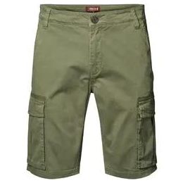 Cargoshorts MCS "MCS cargo shorts MCBrock", Herren, Gr. S, Normalgr&ouml;&szlig;en, beetle, Obermaterial: 97% Baumwolle, 3% Elasthan, Hosen