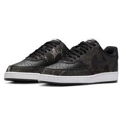 Sneaker Nike SPORTSWEAR "W COURT VISION LO NN", Herren, Gr. 40,5, schwarz, schwarz, wei&szlig;, Synthetik, Schuhe Sneaker