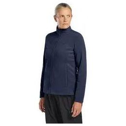 Fleecejacke Jack Wolfskin "TAUNUS FZ W", Damen, Gr. XS, blau (night, blau), Obermaterial: 100% Polyester. Futter: 100% Polyester, Jacken Fleecejacke