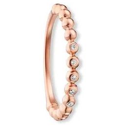Diamantring ONE ELEMENT "0.04 ct Diamant Brillant Ring aus 585 Ros&eacute;gold" Gr. 56, ros&eacute;, Fingerringe, Damen, 56, 0,04 mit Diamant, Diamanten Gold Ros&eacute;gold 585, Diamanten, Gold, Ros&eacute;gold 585, Diamantring, Fein gearbeitet &ndash; edle Brillanz mit Diamantbesatz