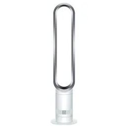 Turmventilator Dyson "AM07, mit Drehbewegung und Kippfunktion", silber (wei&szlig;, silber), B:19cm H:101,7cm T:20,3cm, Ventilatoren, angenehmer starker Luftstrom, Timerfunktion