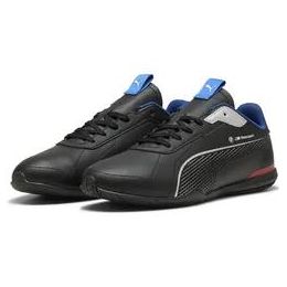 Sneaker Puma "BMW M Motorsport Neo Cat 3.0 Sneakers Erwachsene", Damen, Gr. 42.5, schwarz silber metallic, Obermaterial: Synthetik, Textil. Futter: Textil. Innensohle: Textil. Laufsohle: Gummi, Schuhe Sneaker