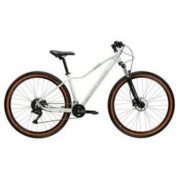 Mountainbike KROSS "KROSS Mountainbike Hardtail Damen 29" Lea 5.0 ULT.RA mint 18 G&auml;nge" Gr. 46, gr&uuml;n, schwarz, Fahrr&auml;der, Damen, 46cm, 29 Zoll (73,66cm) hinten: 29 Zoll (73,66cm)