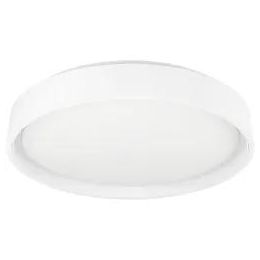 Eglo LED Deckenleuchte "MASSIGNANO-Z Deckenlampe, Disco-Modus, ZigBee 3.0, Wohnzimmerlampe", wei&szlig;, 1, &Oslash; 40cm H: 6,5cm, 1 Stk., Leuchten, Fernbedienung inkl., App / Sprachsteuerung Alexa, H: 6,5cm x D: 40 cm, LED Deckenleuchte