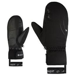 F&auml;ustlinge Ziener "KAINOANI-Z GTX MITTEN", Damen, Gr. 8,5, schwarz, Materialmix, Handschuhe F&auml;ustlinge