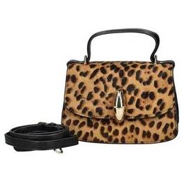 Henkeltasche Dolce Vita "Dolce Vita Taschen Leder/Synthetik", Damen, Gr. onesize, leopard, Leder, Lederimitat, Taschen