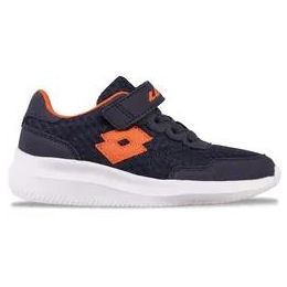Sneaker Lotto, M&auml;dchen, Gr. 29, navy, orange, Kunstfaser, Synthetik, Mesh, mehrfarbig, Schuhe Sneaker, - besonders leicht & bequem