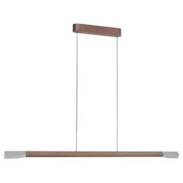 Paul Neuhaus Pendelleuchte "HOOP", braun (coffee), 1, H: 5cm, 1 Stk., Leuchten, LED, dimmbar, Simply Dim, Memory, nach Trennung vom Netz, Comfort Lift, Pendelleuchte