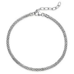 Armband Celesta, wei&szlig;, Armb&auml;nder, Damen, 18cm, Silber 925 (Sterlingsilber), gl&auml;nzend, Armband