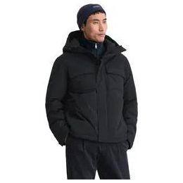 Marc O'Polo Outdoorjacke MARC O'POLO "mit weicher Wattierung von Unifi REPREVE", Herren, Gr. 3XL, blau (schwarz navy), Obermaterial: 100% Polyester, unifarben, regular fit, Jacken Outdoorjacke