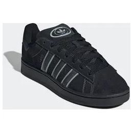 Sneaker Adidas ORIGINALS "CAMPUS 00S", Herren, Gr. 41, core schwarz, matte silber, iron metallic, Leder, Schuhe Sneaker