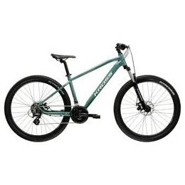 Mountainbike KROSS "KROSS Mountainbike Hardtail 27,5" Hexagon 2.0 gr&uuml;n 21 G&auml;nge" Gr. 43, gr&uuml;n, schwarz, Fahrr&auml;der, Herren, 43cm, 27,5 Zoll (69,85cm) hinten: 27,5 Zoll (69,85cm)