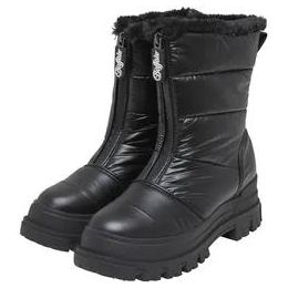 Stiefel Buffalo "Buffalo aspha quilt zip", Damen, Gr. 41, schwarz, Textil, unifarben, Schuhe Stiefel