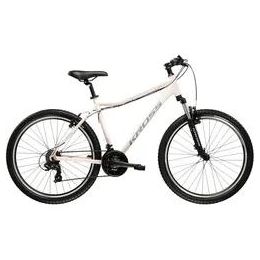 Mountainbike KROSS "KROSS Mountainbike Hardtail 26" LEA 1.0 rosa 21 G&auml;nge" Gr. 48, pink, schwarz, Fahrr&auml;der, Damen, 48cm, 26 Zoll (66,04cm) hinten: 26 Zoll (66,04cm)