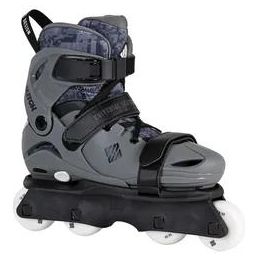 Inlineskates USD "Glitch Adj." Gr. 35, schwarz, Inlineskates_Rollschuhe, Kinder, 35/38 (bis ), Kunststoff