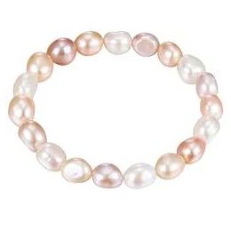 Perlenarmband Valero Pearls "VP870", bunt (multicolor), Armb&auml;nder, Damen, Perlen, Perlenarmband, aus Sterling Silber