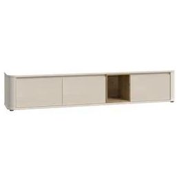TV-Board FORTE, sand, B:215cm H:41,5cm T:41,3cm, Holzwerkstoff, Sideboards, TV-Board, B/H/T 215/41,5/41,3 cm, Stauraum, MDF Front