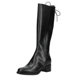 Stiefel Nero Giardini "Nero Giardini Stiefel Leder", Damen, Gr. 37, schwarz, Leder, Schuhe Stiefel
