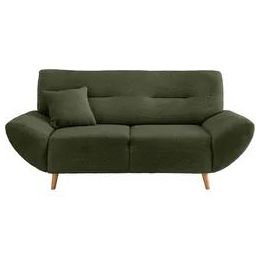 3-Sitzer Home Affaire "Drago", moosgr&uuml;n, B:205cm H:81cm T:90cm, 100% Polyester, Sofas