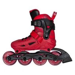 Inlineskates Powerslide "Universe Pink 4W Kids adj" Gr. 33, schwarz, Inlineskates_Rollschuhe, Kinder, 33/36 (bis 80 kg), Kunststoff