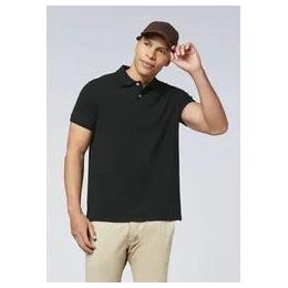 Poloshirt Chiemsee, Damen, Gr. L (52/54), schwarz beauty, 100% Baumwolle, ohne Ausschnitt, Shirts