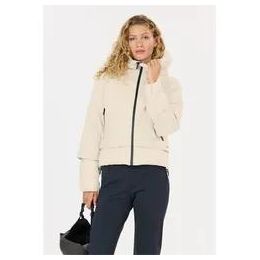 ENDURANCE ATHLECIA Outdoorjacke ATHLECIA "Heley", Damen, Gr. 36, hellgrau, 80% Polyester, 20% Elasthan, unifarben, normal, hoch geschlossener Ausschnitt, Jacken Outdoorjacke, aus wasserabweisendem Primaloft