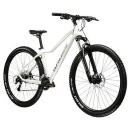 Mountainbike KROSS "KROSS Mountainbike Hardtail 27,5" LEA 4.0 wei&szlig; 16 G&auml;nge" Gr. 38, wei&szlig;, schwarz, Fahrr&auml;der, 38cm, 27,5 Zoll (69,85cm) hinten: 27,5 Zoll (69,85cm)