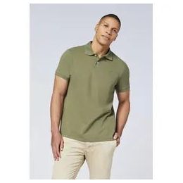 Poloshirt Chiemsee, Damen, Gr. S (44/46), dusty olive, 100% Baumwolle, ohne Ausschnitt, Shirts
