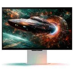 Samsung Gaming-Monitor "S27FG904XU", Energieeffizienz: F (A-G), silber, B:61,41cm H:37,22cm T:4,6cm, Monitore