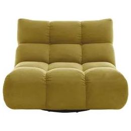 1,5-Sitzer Home Affaire "Cozy Bubble, 360 drehbarer Sessel, Breite 107cm", pistachio, B:112cm H:85cm T:108cm, 95% Polyester, 5% Nylon, Sofas, mit eleganter Steppung, Rundumbezug & weicher Polsterung