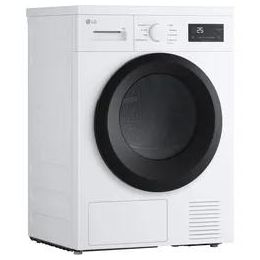 LG W&auml;rmepumpentrockner "RT80B2", Energieeffizienz: D (A-G), wei&szlig;, B:60cm H:85cm T:60cm, Trockner, Sicherheitsglast&uuml;r