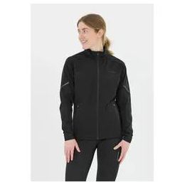 Laufjacke Endurance "Aisling", Damen, Gr. 44, schwarz, 100% Polyester, unifarben, normal, ohne Ausschnitt, Jacken, in atmungsaktiver Qualit&auml;t