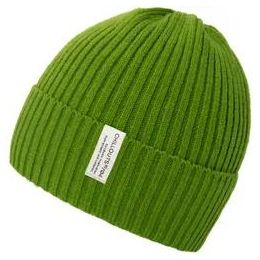Beanie Chillouts "Tomke Hat", Damen, gr&uuml;n, Feinstrick, Materialmix, mehrfarbig, M&uuml;tzen Beanie, hochwertige Rippstrickbeanie